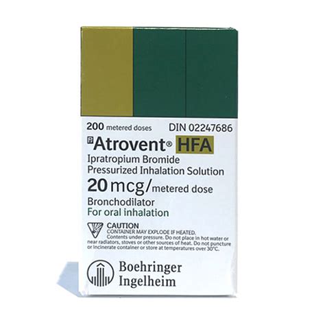 Buy Atrovent Inhaler From Canadian Pharmacy