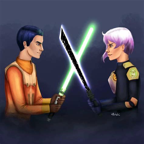 Sabine And Ezra Art By Me Rstarwarsrebels
