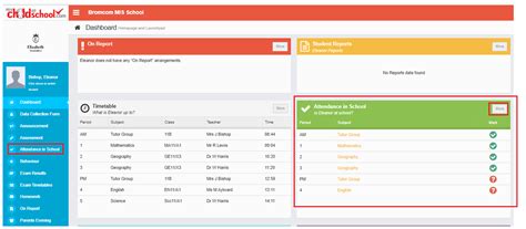 How To View Attendance In The Mcas Desktop Site Bromcom Documentation Centre