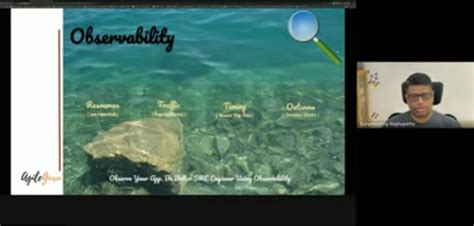 Observability Session By Gurumoorthy Raghupathy Akshay Kumar Posted On The Topic Linkedin