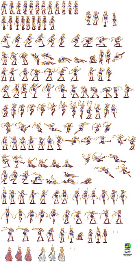 Arcade Pretty Soldier Sailor Moon Sailor Moon The Spriters Resource
