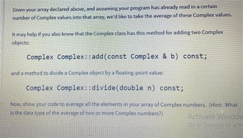 Solved Given Your Array Declared Above And Assuming Your