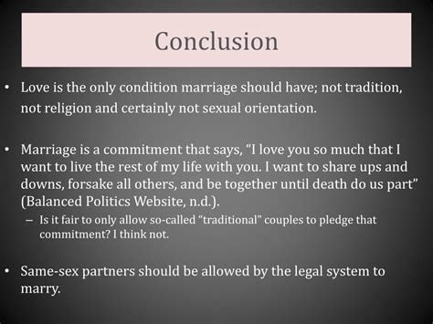 PPT Same Sex Marriage PowerPoint Presentation Free Download ID