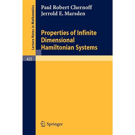 Properties Of Infinite Dimensional Hamiltonian Systems No Shoptime