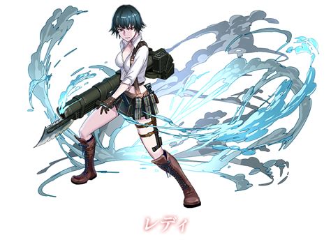 Lady Devil May Cry Devil May Cry Devil May Cry Series Devil May Cry 3 Puzzle And Dragons