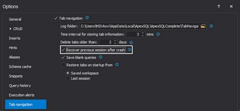 Retrieve Unsaved Sql Query Scripts Due To Sql Server Management Studio Crash
