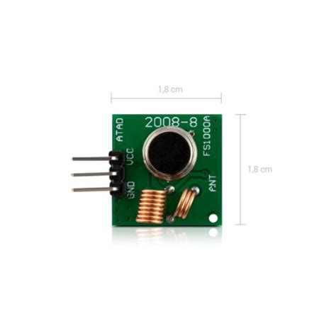 set 3 module wireless 433 mhz pentru arduino si raspberry pi kwmobile