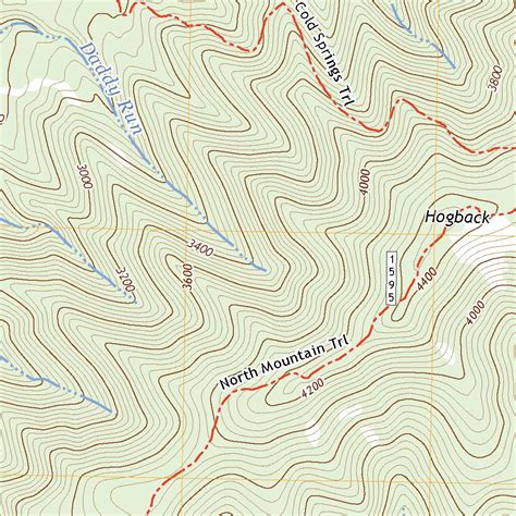 Elliott Knob Va 2022 24000 Scale Map By United States Geological