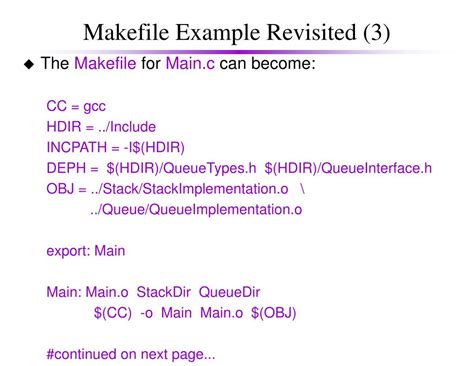 Makefile Template