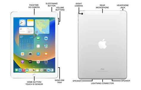Apple Ipad Air 2 Air 2014 Diagram Atandt Device Support