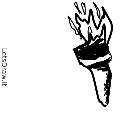 How To Draw Torch 7mkdrxynn Png LetsDrawIt