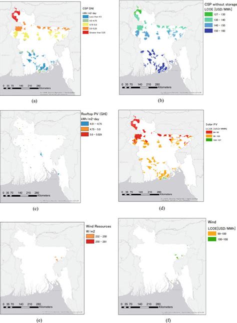 1 Spatial Distribution Of Renewable Energy Technology Potential