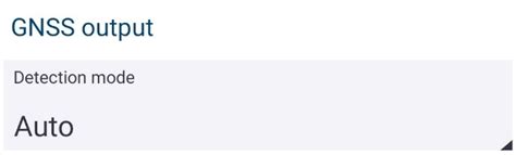 Gnss Output Settings Ultimate Positioning Group