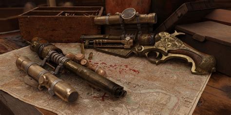 Exploring Software Making A 3d Victorian Era Steampunk Gun In Blender