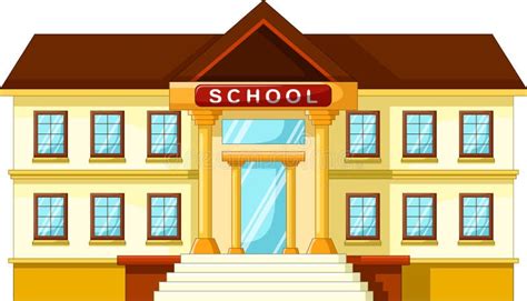 School Building Cartoon Stock Illustrations 14262 School Building