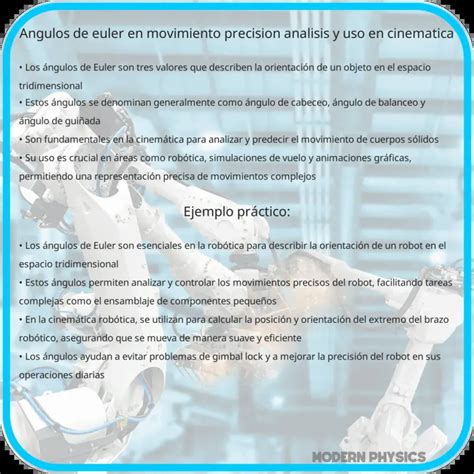 Ángulos De Euler En Movimiento Precisión Análisis Y Uso En Cinemática