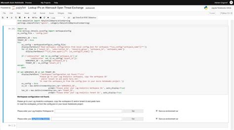 Azure Sentinel And Jupyter Notebooks Managed Sentinel