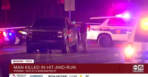 Pedestrian Killed In Hit And Run Crash