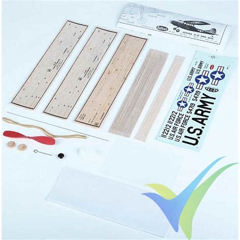 Guillows Cessna Bird Dog Rubber Motor Building Kit 902 457mm