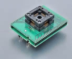 DIL48 QFP52 ZIF ADUC 1 Programming Programmer Adapter Socket Converter Package QFP52 Elnec