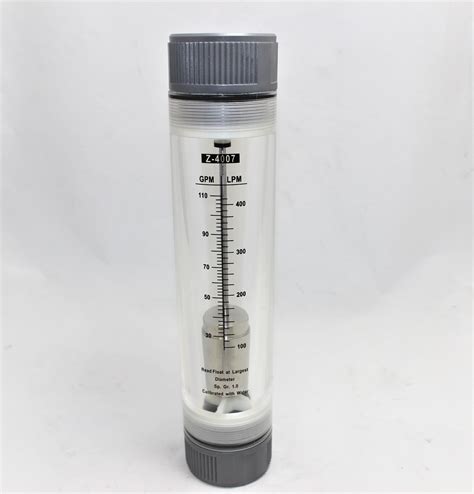 Inline Flowmeter Water Flow Meter ROTAMETER 30 110 GPM EBay