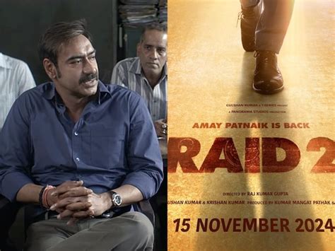 Ajay Devgns Raid 2 First Poster Unveiled Film To Release On This Date