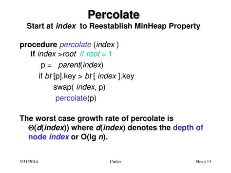 Ppt The Heap Data Structure Powerpoint Presentation Free Download Id475628