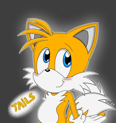 Cute Blushing Tails Remake By Freypagani On Deviantart