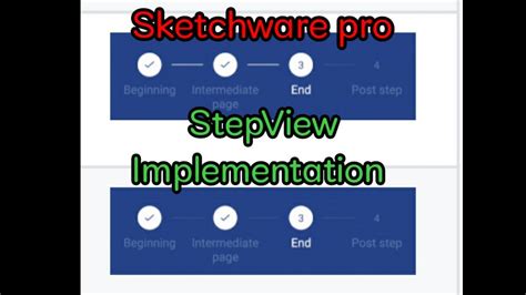 StepView Beautiful Library View In Sketchware Pro Shuhart StepView In Sketchware Pro YouTube