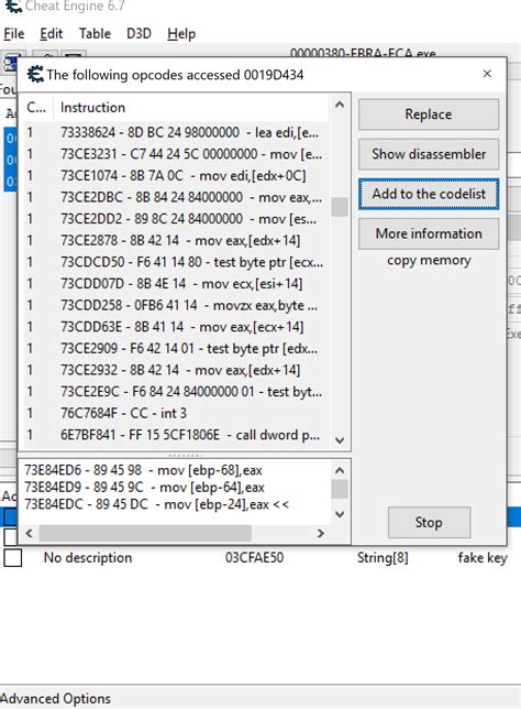 cheat engine view topic bypassing software registration