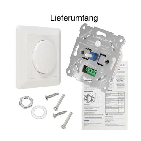 10 200w 벽 Led 조광기 스위치 기계식 로터리 노브 조명 스위치 Eu 표준 조광 변압기 1 개 조명 액세서리