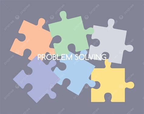 Puzzle Problem Solve Piece Art Shape Vector Piece Art Shape Png And