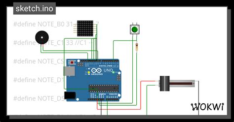 点阵屏图案显示 Wokwi ESP32 STM32 Arduino Simulator 点阵屏图案显示 Wokwi ESP32 STM32 Arduino Simulator