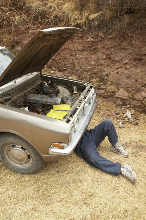 Under The Hood Stock Image Image Of America Peru Repair