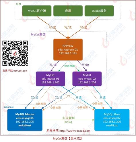 高可用架构篇 Mycat集群部署（haproxy Mycat）mycat集群架构 Csdn博客