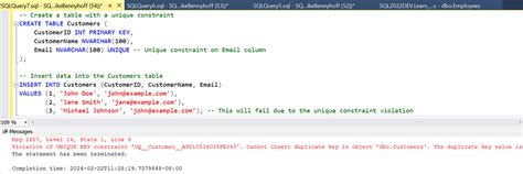 Constraints In Sql Server Understanding Types Differences And Best Practices