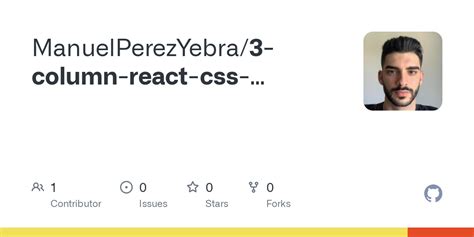 Github Manuelperezyebra3 Column React Css Practice
