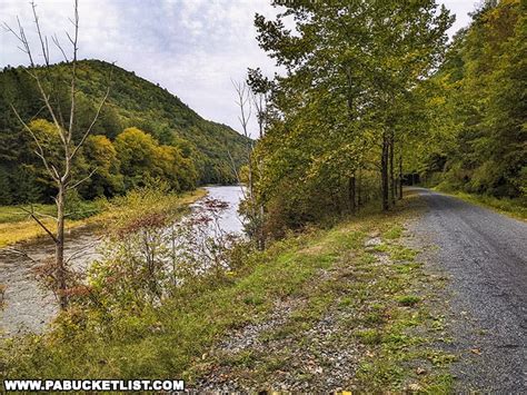 Pine Creek Rail Trail 2022 Fall Foliage Update