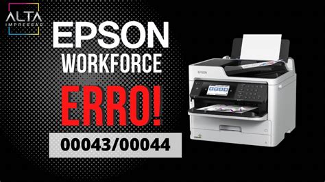 Epson Workforce Com Erro 000043 Youtube