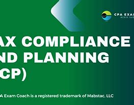 TCP CPA Exam Classes Starts April CPA EXAM COACH