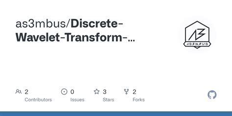 github as3mbus discrete wavelet transform analysis