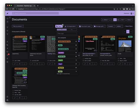 Bug Tag Filtering Counts Are Off · Issue 2921 · Paperless Ngxpaperless Ngx · Github