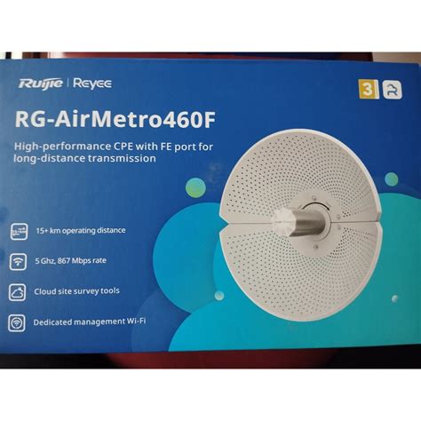 Ruijie Rg Airmetro460f Cpe Wireless Bridges Up To 15km Shopee Malaysia
