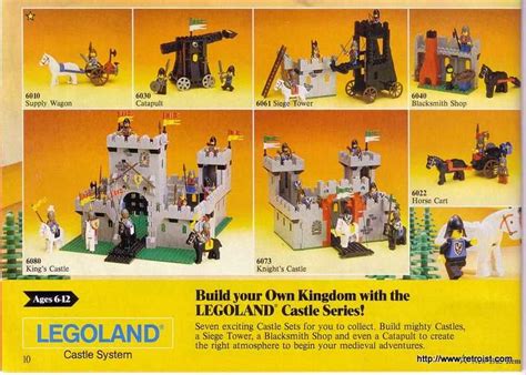 Castle Legos 80s Vintage Retro Lego Castle Classic Lego Castle