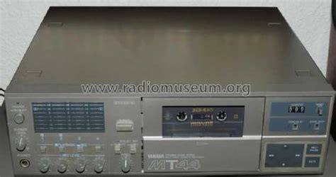 Multi Track Cassette Recorder Mt44 R Player Yamaha Co