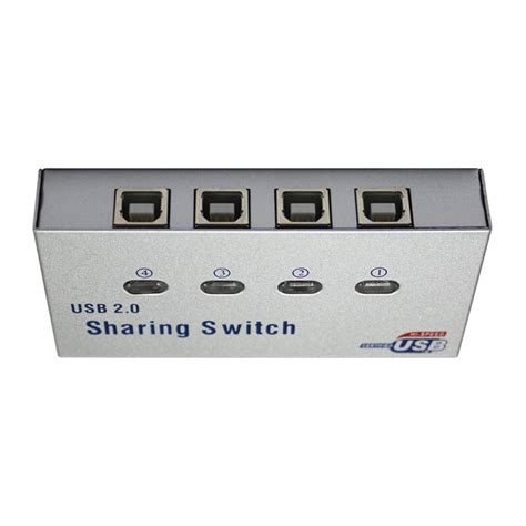 Usb Four Input Port Printer Sharing Device Ams S4p Grandado