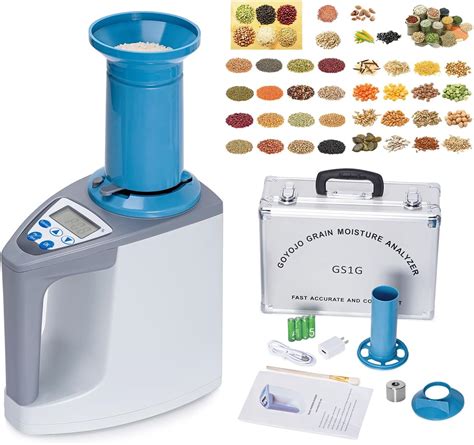 Digital Grain Moisture Tester Portable Goyojo Grain Moisture Meter