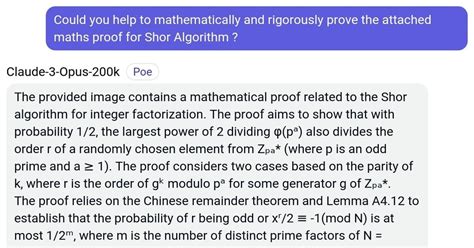 Help With Maths Derivation For Shor Algorithm Order Finding Part R Learnmath