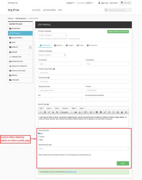 Prestashop Marketplace Custom Field User Guide Webkul Blog