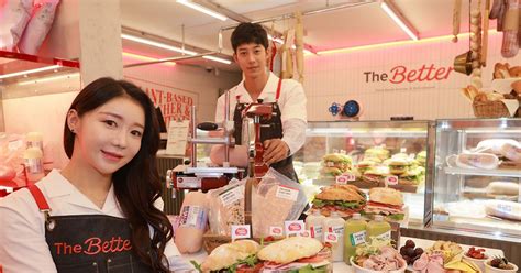 [헤럴드포토] 신세계푸드 식물성 정육 델리 더 베러 The Better 팝업스토어 오픈